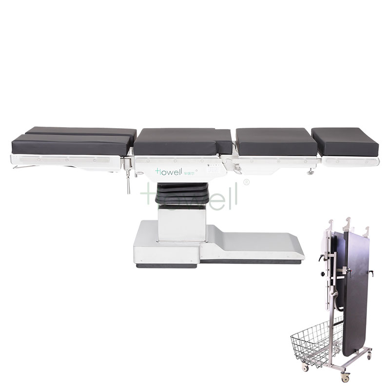 G-arm C-Arm Compatible Double Back X-Ray Radiolucent Operating Table